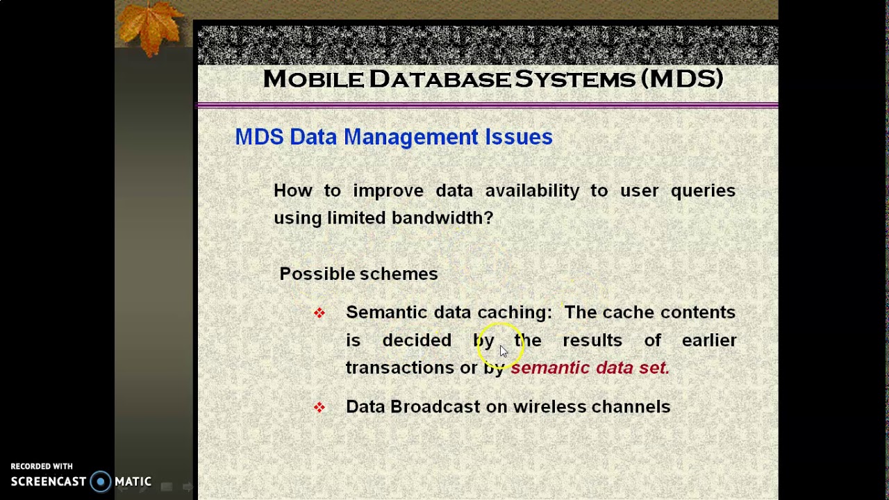 Mobile Database System - YouTube