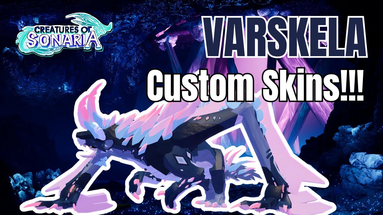 VARSKELA Skin Ideas! | Creatures of Sonaria - YouTube
