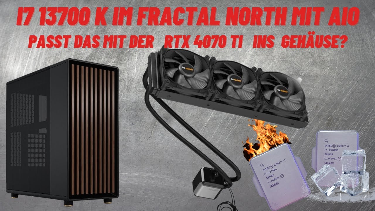Fractal North | RTX 4070 ti | 360mm AIO Silent loop 2 😯 - YouTube