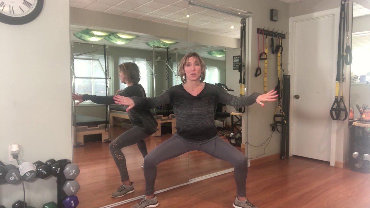 Embrace Yourself External Rotation Squats - YouTube