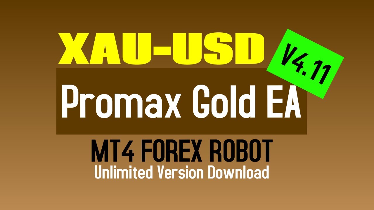 Promax EA V4.11 - Back-TEST & Unlimited Version Download - YouTube