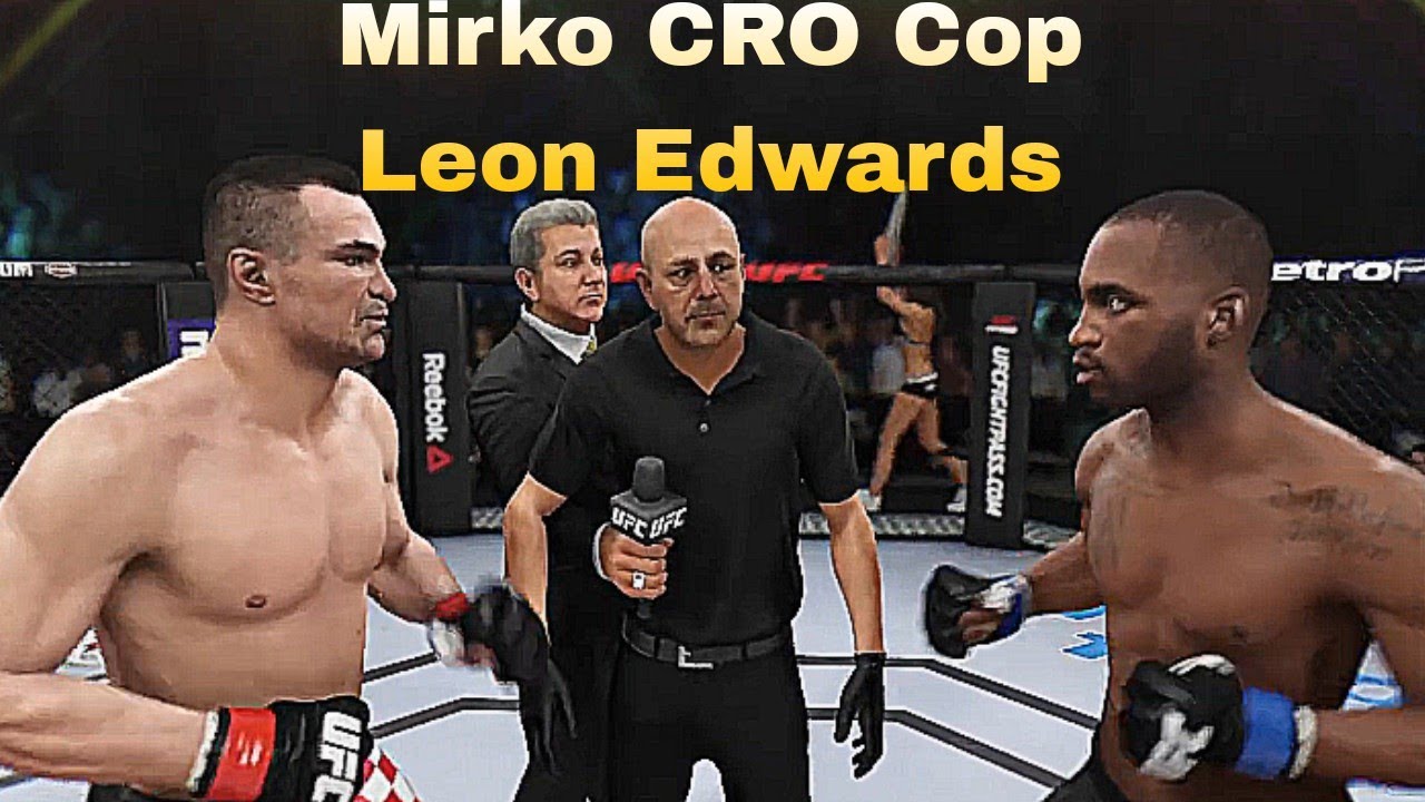 UFC Mirko Cro Cop Vs Leon Edwards - Most Amazing UFC (MMA) Heavyweight ...