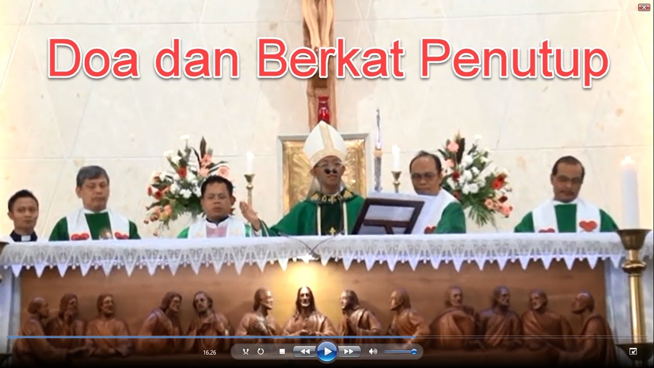 Doa dan Berkat Penutup - YouTube