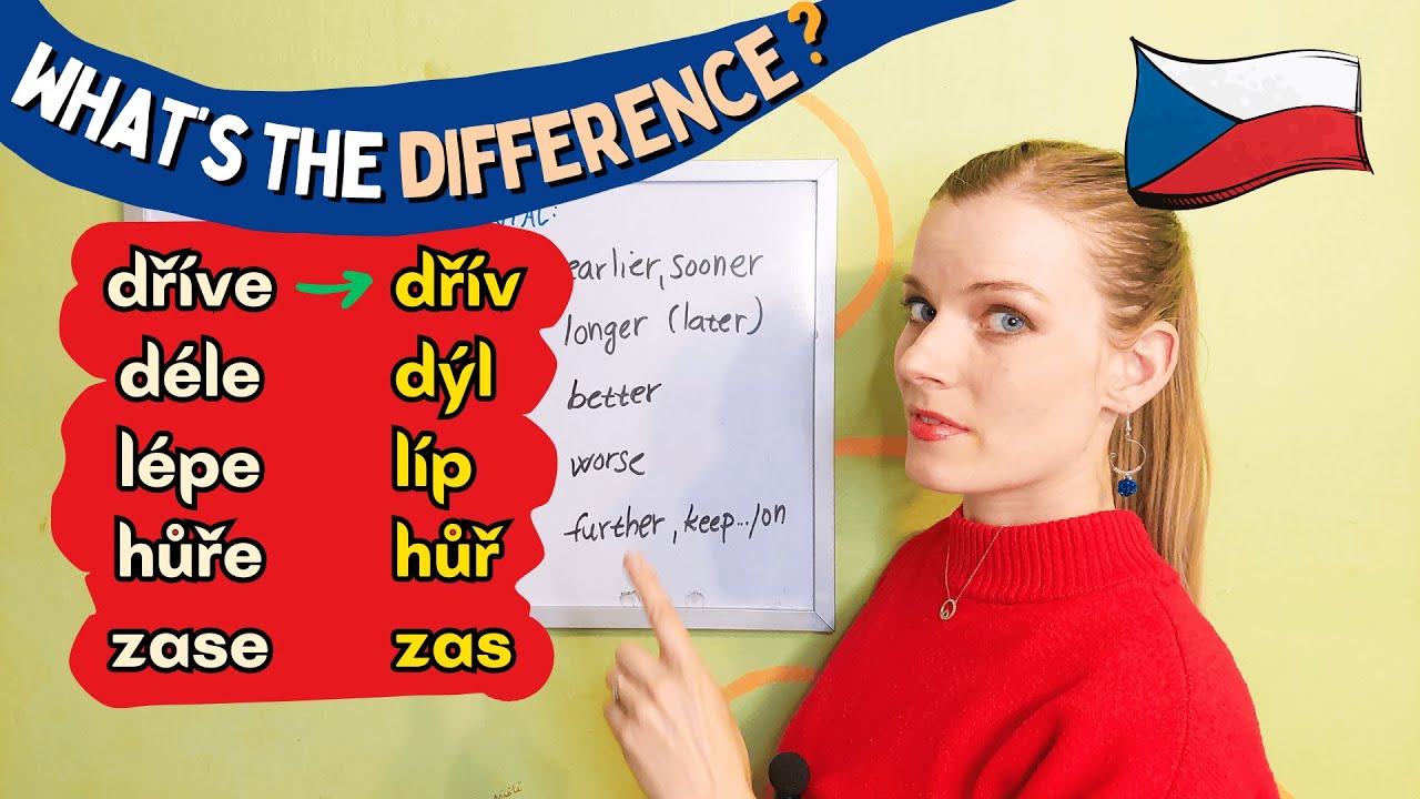 📝 What's the Difference between These Czech Words? - YouTube