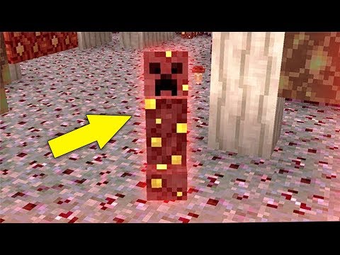 NETHERDAKİ KIRMIZI CREEPERLAR!