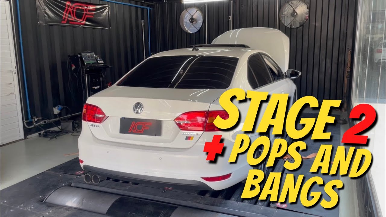 JETTA TSI STAGE 2 + POPS AND BANGS @acfperformance! + BENGA NO MINI ...