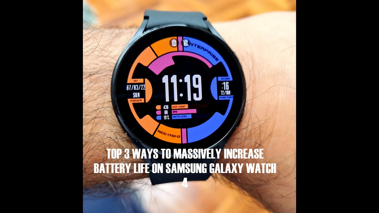 Top 3 ways to MASSIVELY increase battery life on your samsung galaxy ...