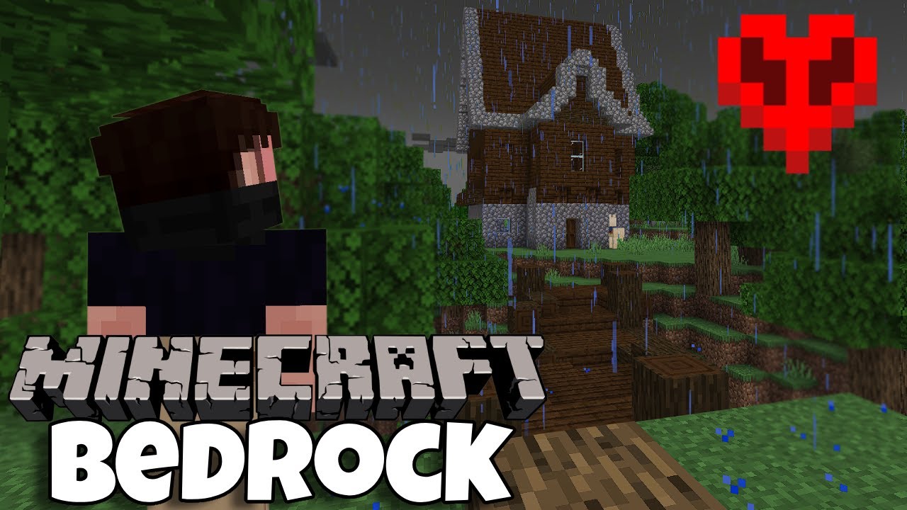 Java Player Tries Hardcore in Bedrock - YouTube