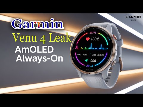 Garmin Venu 4 Leak – This Changes Everything for Smartwatches!