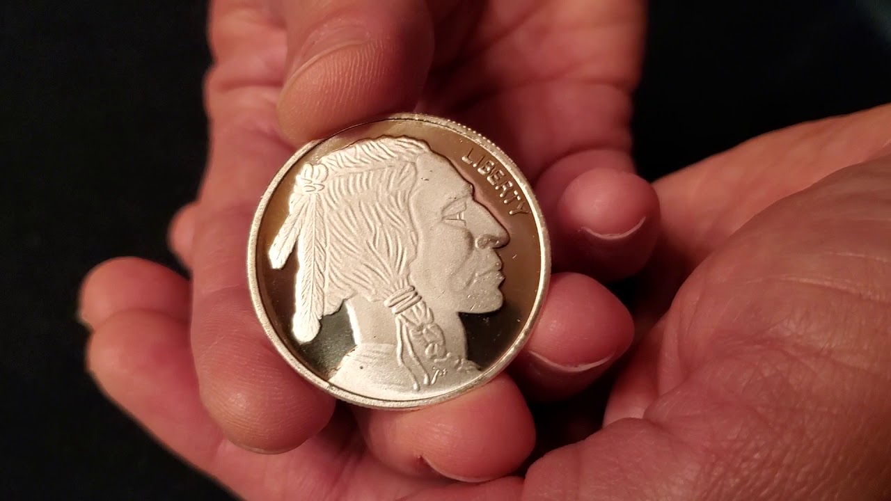 Silver Bullion Rounds with Mirror Finish - YouTube