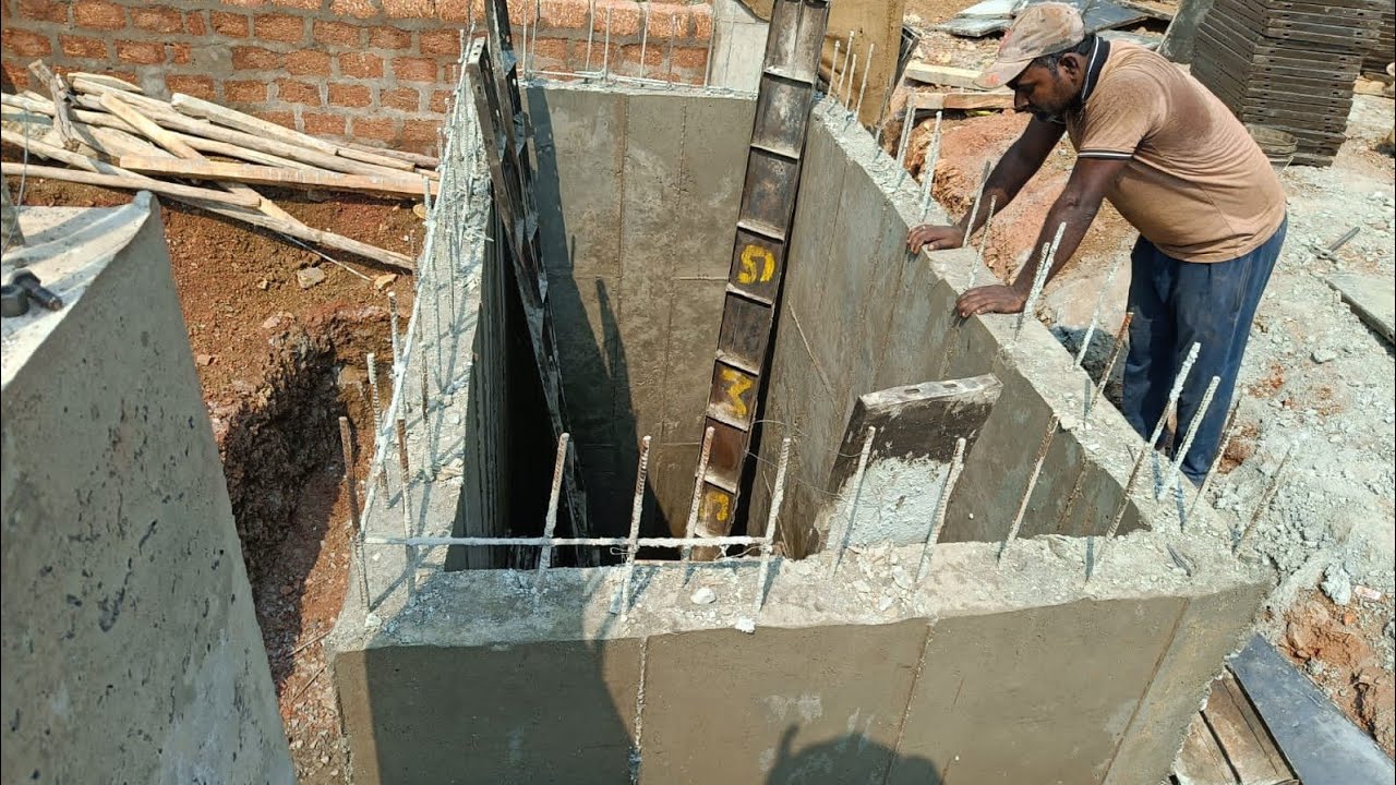 RCC Septic Tank Size And Rod Details - YouTube