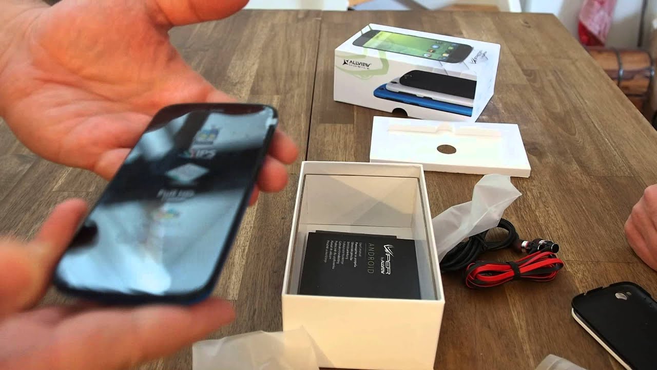 Unboxing the Allview V1 Viper Android Smartphone - YouTube