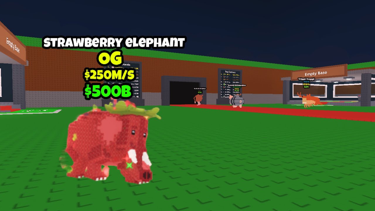 Strawberry Elephant🔥 | Steal A Brainrot - YouTube