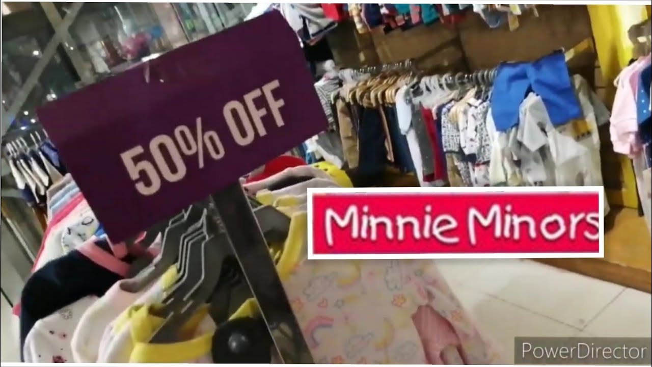 Minnie minors sale falt 40% & 50% off vlog - YouTube