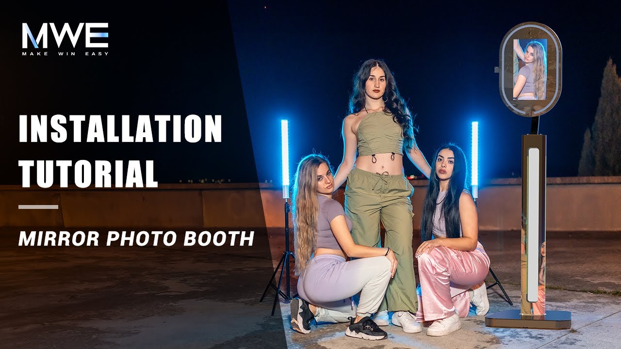 MWE Mirror Photo Booth Installation Tutorial - YouTube