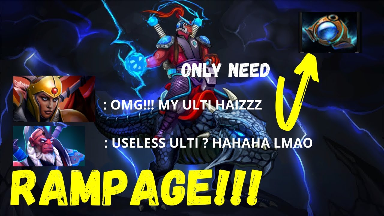 SMURF [Disruptor] Thunder Strike + Mango Annoying Skill Spam RAMPAGE 7 ...