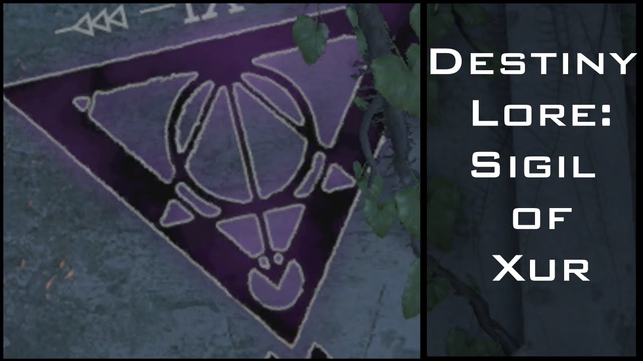 DESTINY Lore and Theories:The Odd Xur Symbol. - YouTube