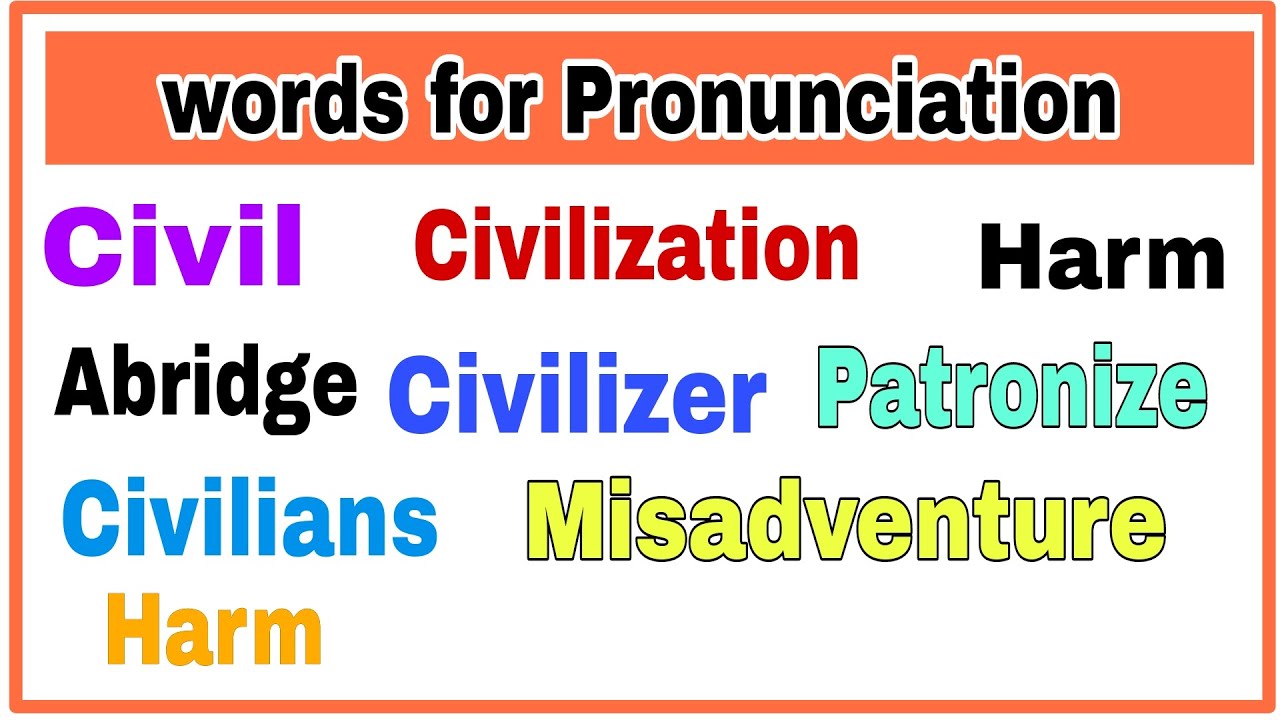 Pronunciation l English Pronunciation l start easy knowledge. - YouTube