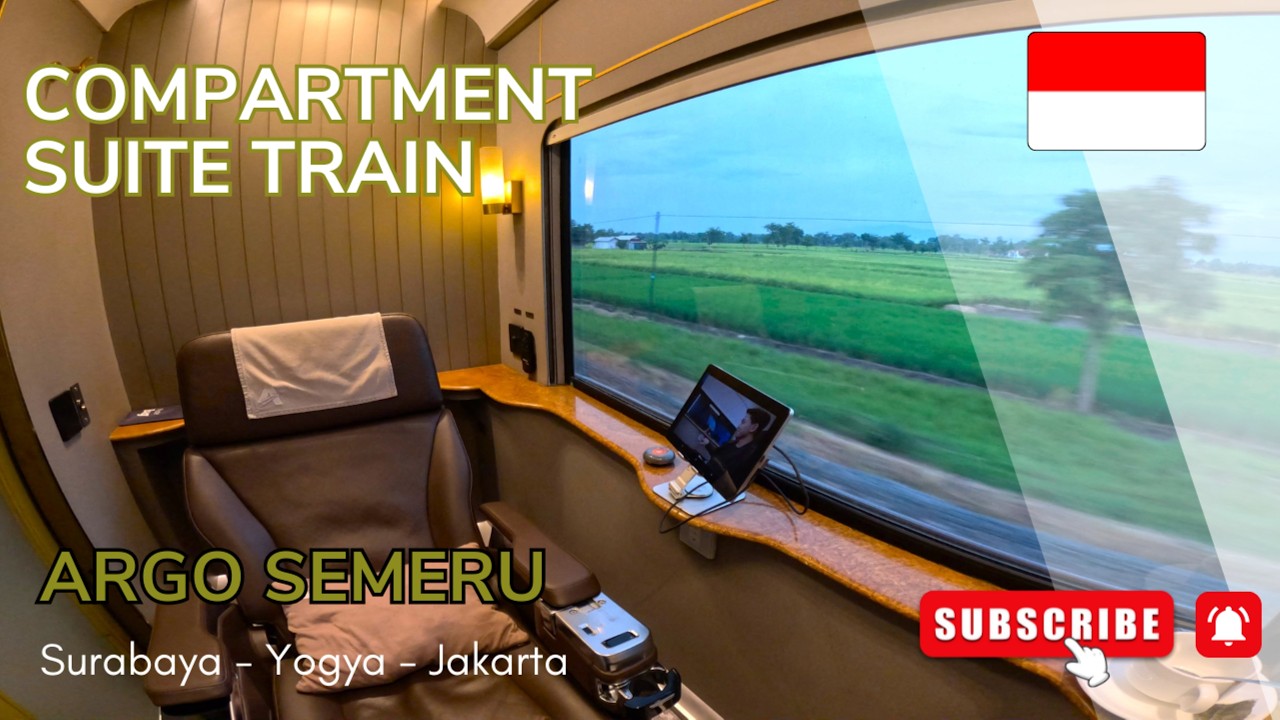 Keindahan Jawa dari Kereta Termewah KAI | A Scenic Journey Across Java ...