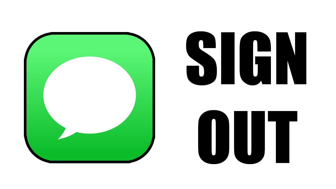 How to Sign Out of iMessage on iPhone or iPad (NEW UPDATE in 2020 ...