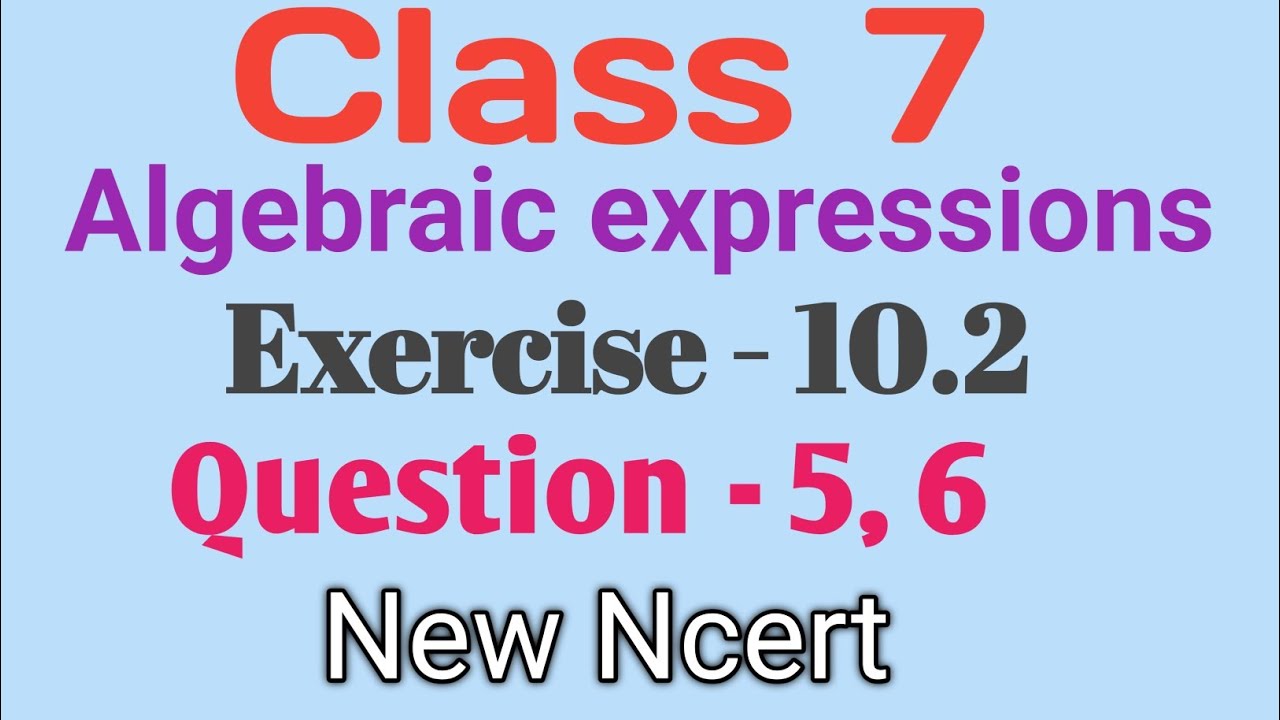 Class 7 Maths Chapter 10 Algebraic Expressions Ex 10 2 class-7-maths-chapter-10-algebraic-expressions-ex-10-2