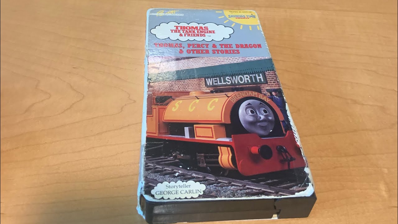 Thomas the tank, engine, VHS opening Thomas Percy and the dragon 1993 ...