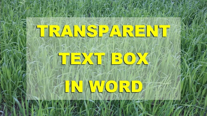 Solved Transparent Textbox Behind Text On Title Page 9to5Science solved-transparent-textbox-behind-text-on-title-page-9to5science