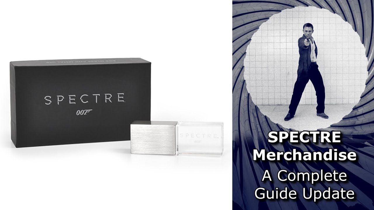 SPECTRE Merchandise - A Complete Guide Update - YouTube