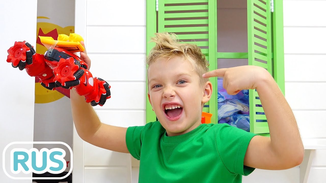 Лев и его веселые истории с игрушками. Сборник детских видео от LEV ...