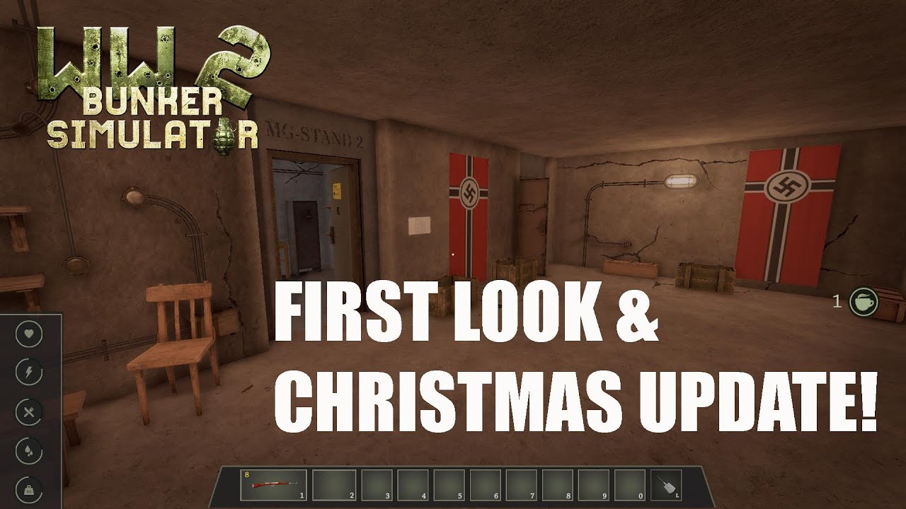 WW2 Bunker Simulator First look & Christmas Update - YouTube