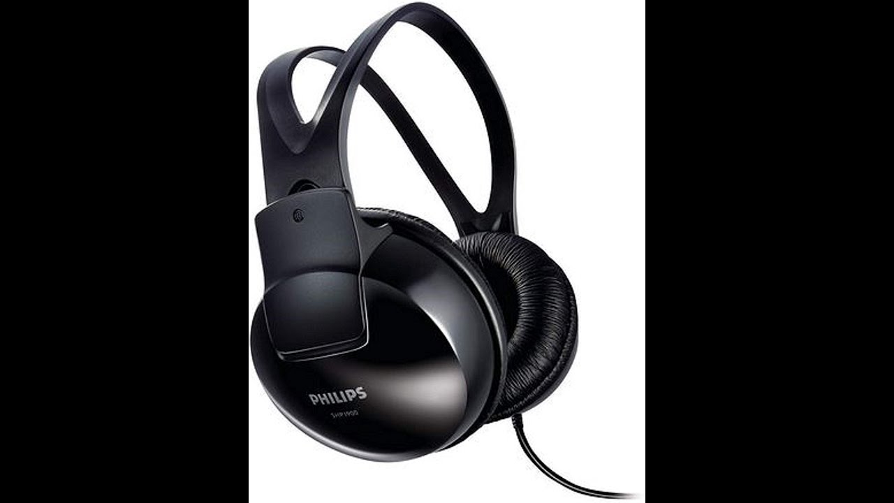 Philips SHP1900/10 Over-Ear Stereo Headphones (Black) UNBOXING - YouTube