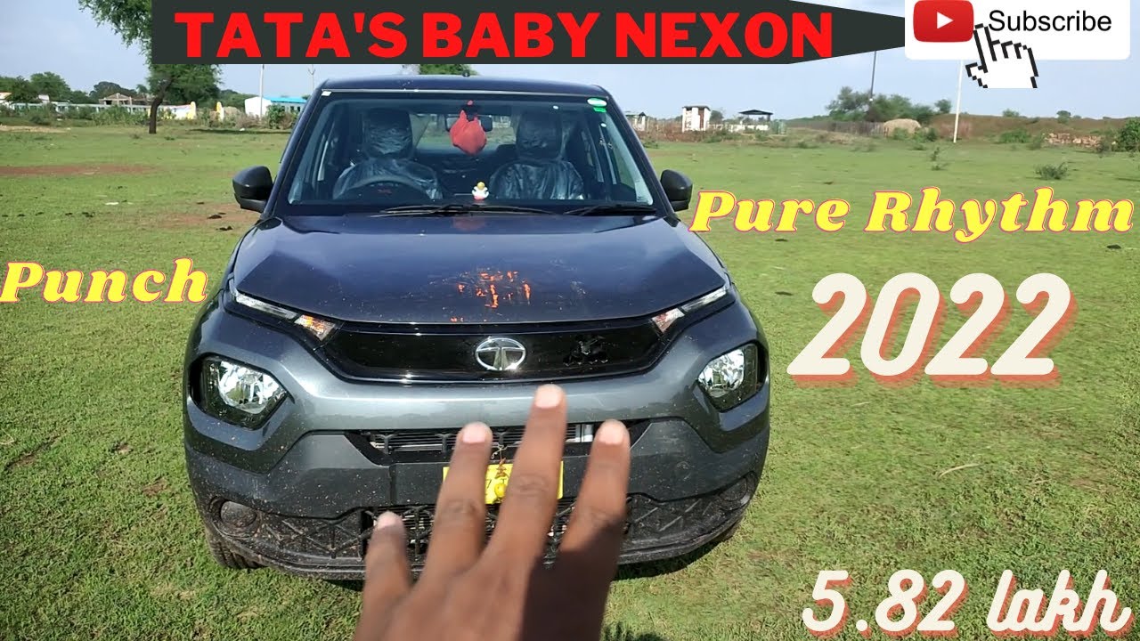 Tata Punch Pure With Rhythm Pack - Walkaround With On Road Price 2022 ...