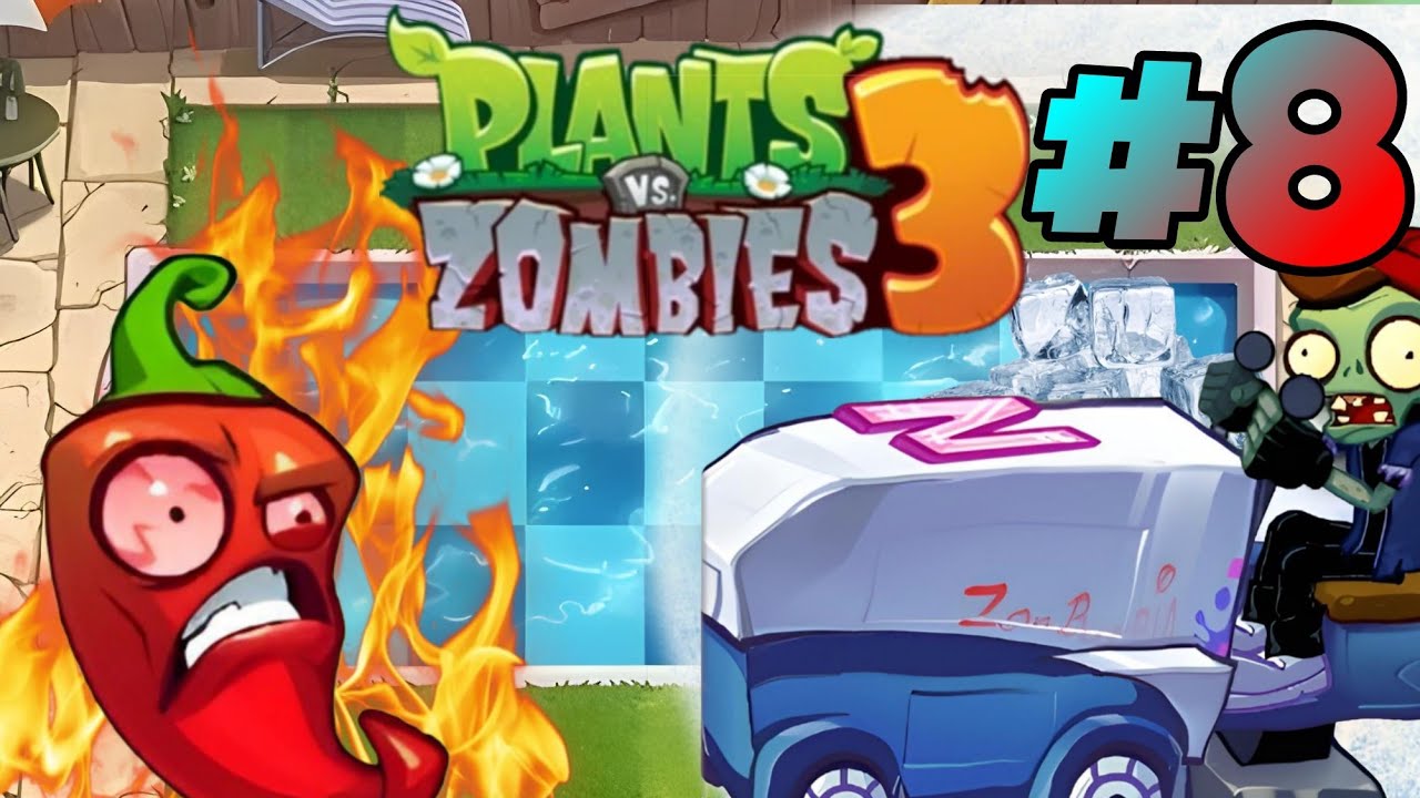 CHILI PEPPER VS ICE CAR ZOMBIE!!! Pvz 1/3 - YouTube