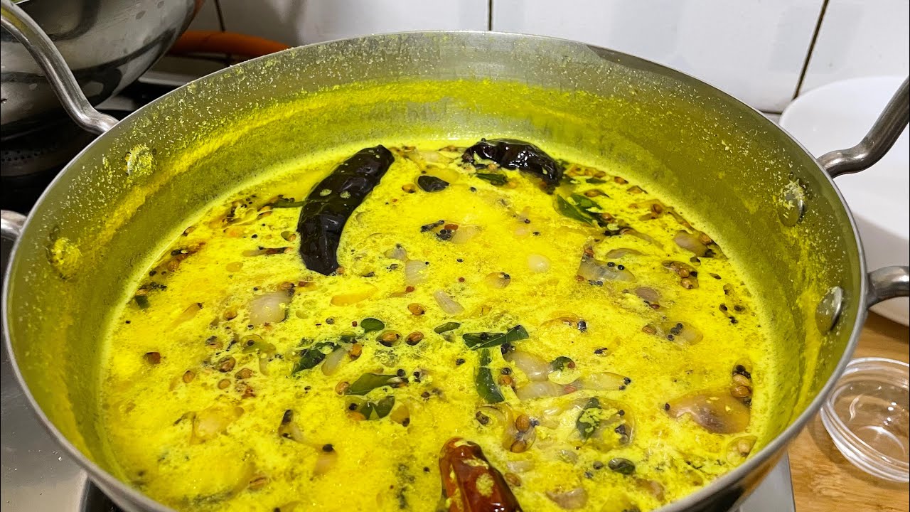 Moru Curry Kerala style | Mooru Curry | Moru curry with coconut - YouTube