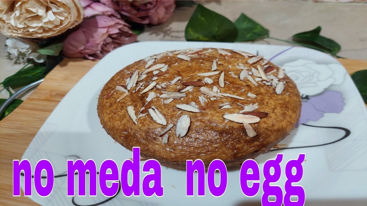 whitout meda without egg semolina perfect cake recipe - YouTube