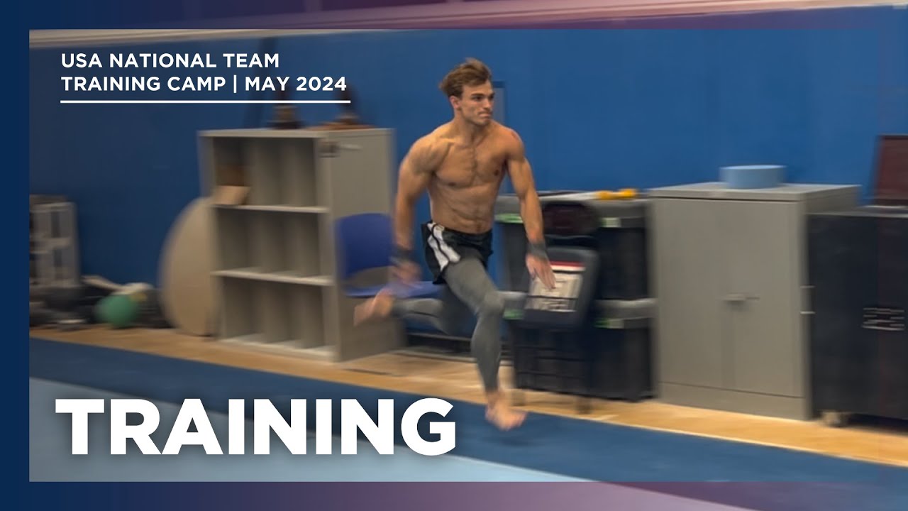 Yurchenko Triple Practice - Vault | Curran Phillips | May 2024 - YouTube