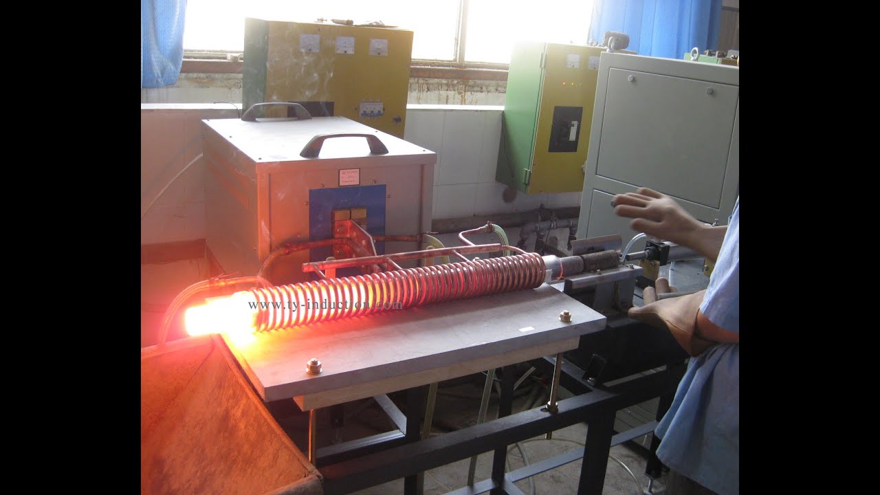Nut Forging with Induction Heating - YouTube
