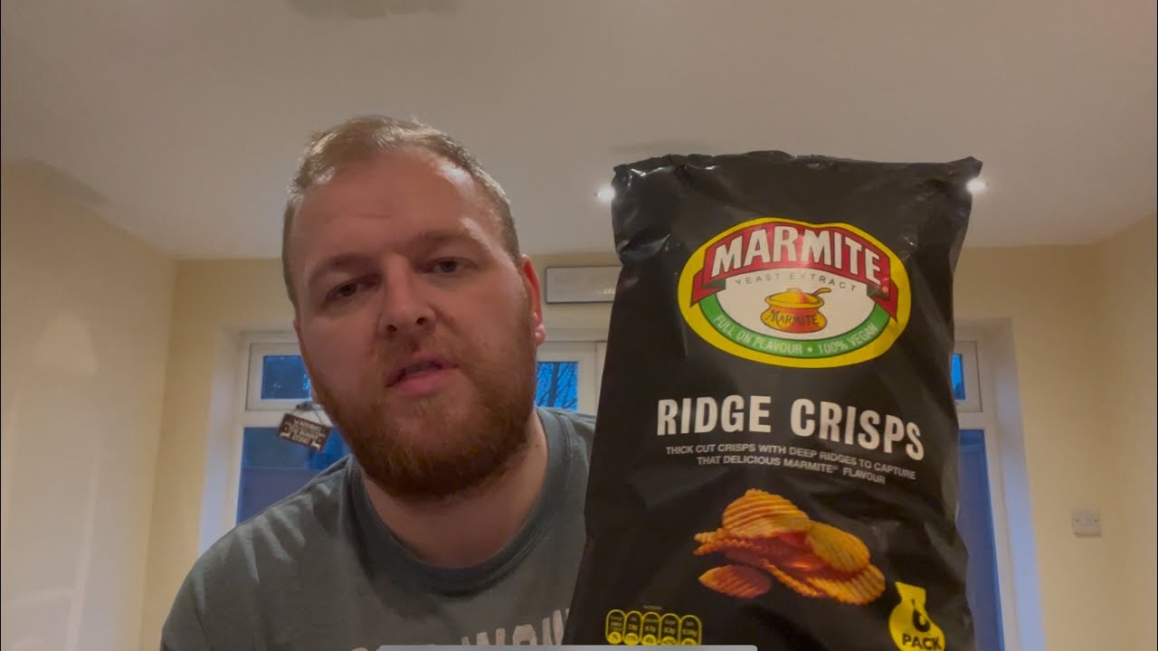Marmite Flavour Ridge Cut Crisps - Review - YouTube