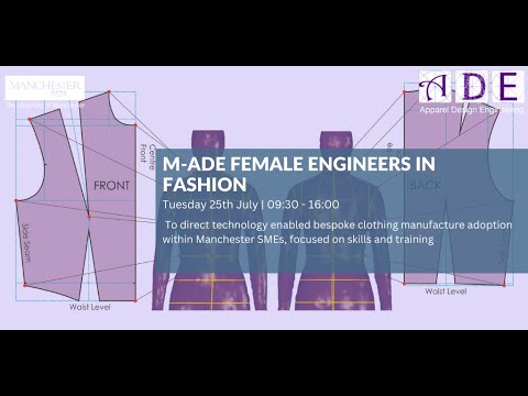 M-ADE Female Engineers in Fashion | Using body scanning technology to ...