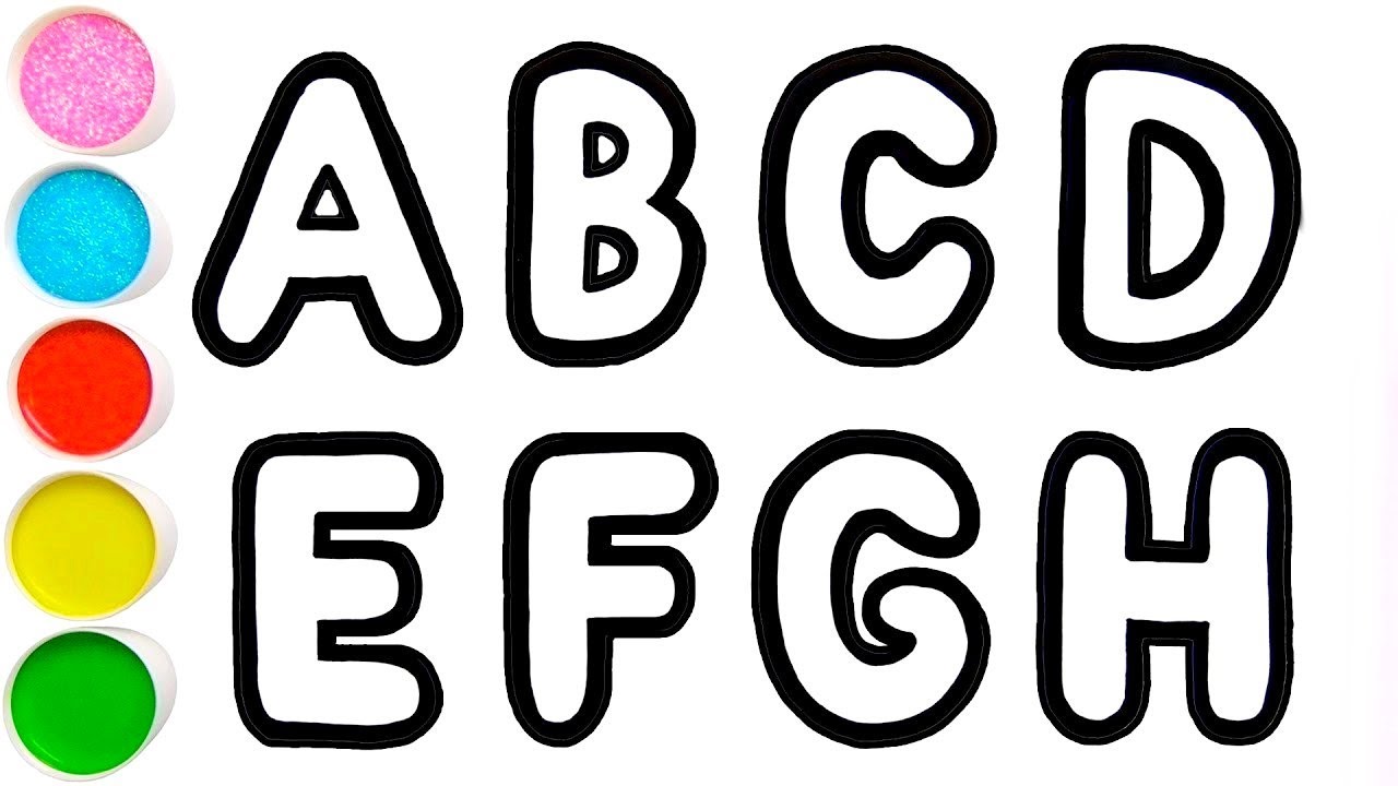 Abcdefgh Alphabets | Learn to Write Alphabet | ABCD for kids learning ...