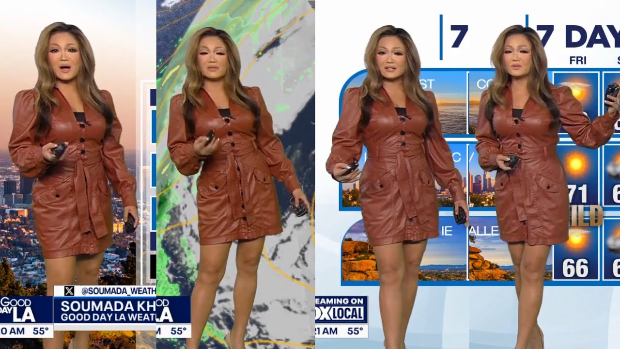 Soumada Khan with the morning weather report for FOX11 LA (January 24 ...