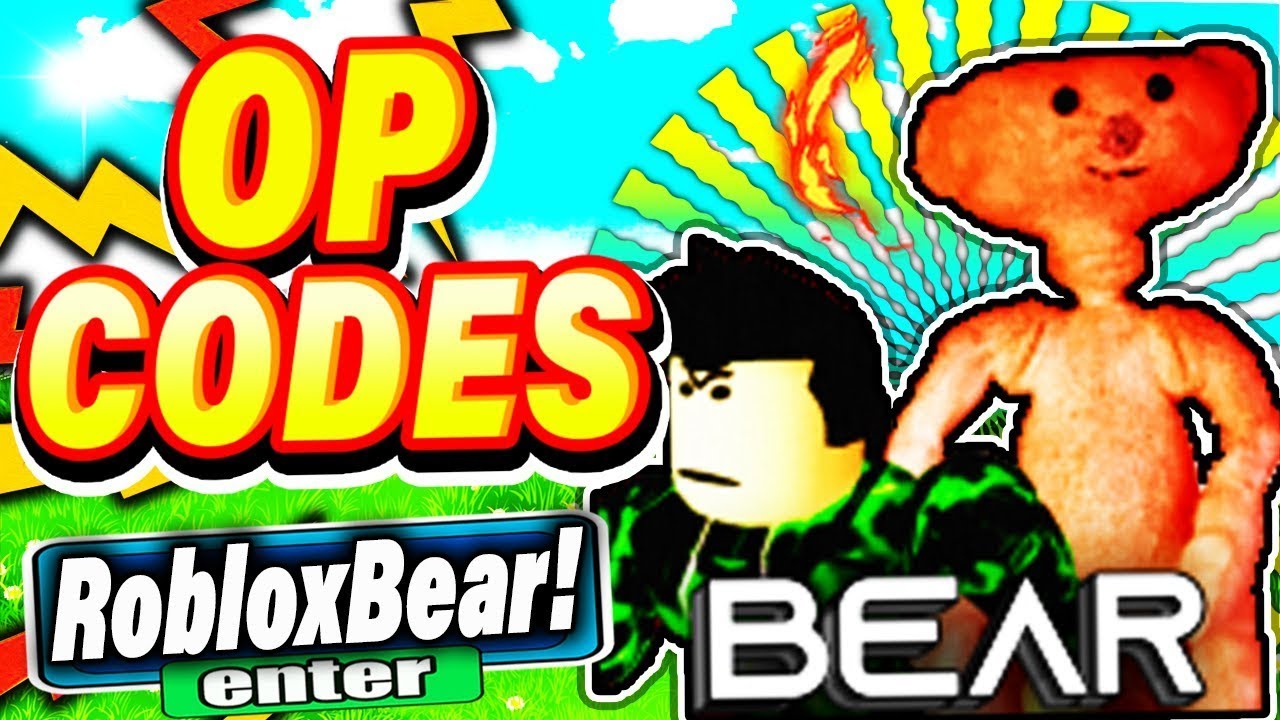 ALL NEW *SECRET CODES* IN ROBLOX BEAR (roblox bear codes new secret and ...
