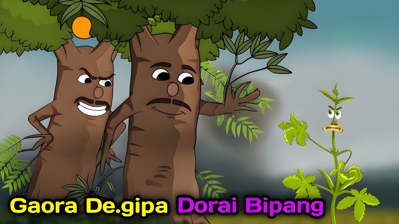 Gaora De,gipa Dorai Bipangni Golpo | Garo Cartoon | Garo Film | Garo ...