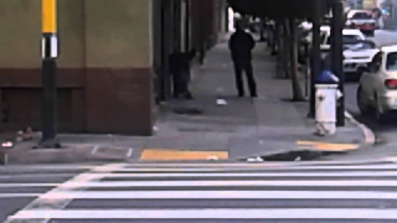 Crazy homeless tweaker video - YouTube