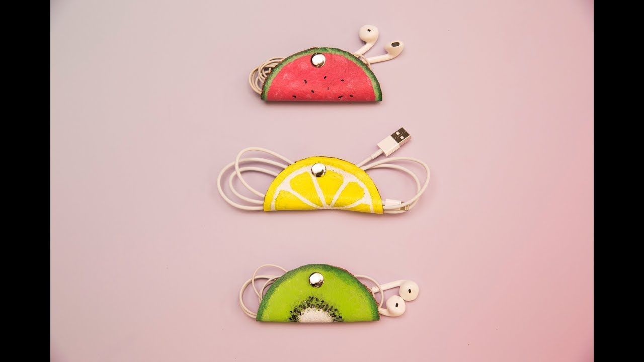 Keep It Together With Our DIY Genuine Leather Cord Taco - YouTube