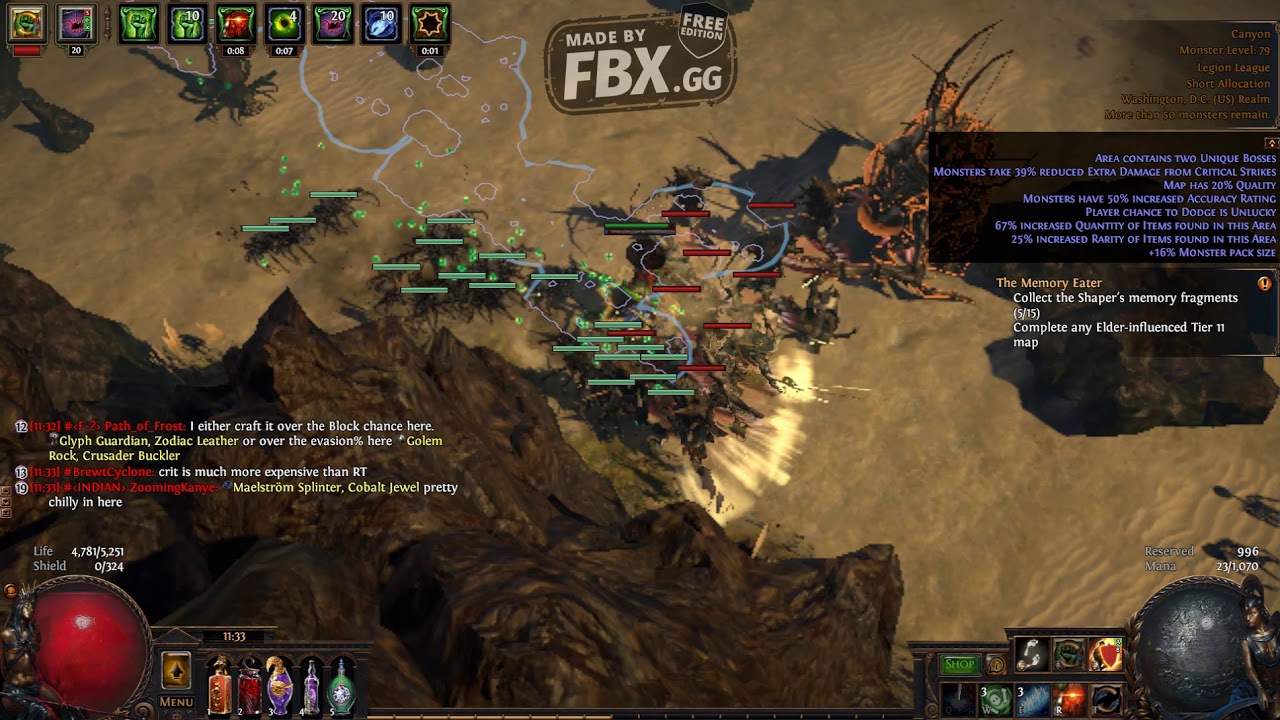 Poison Melee/Minion Hybrid Flicker Strike (T12 Canyon) - YouTube