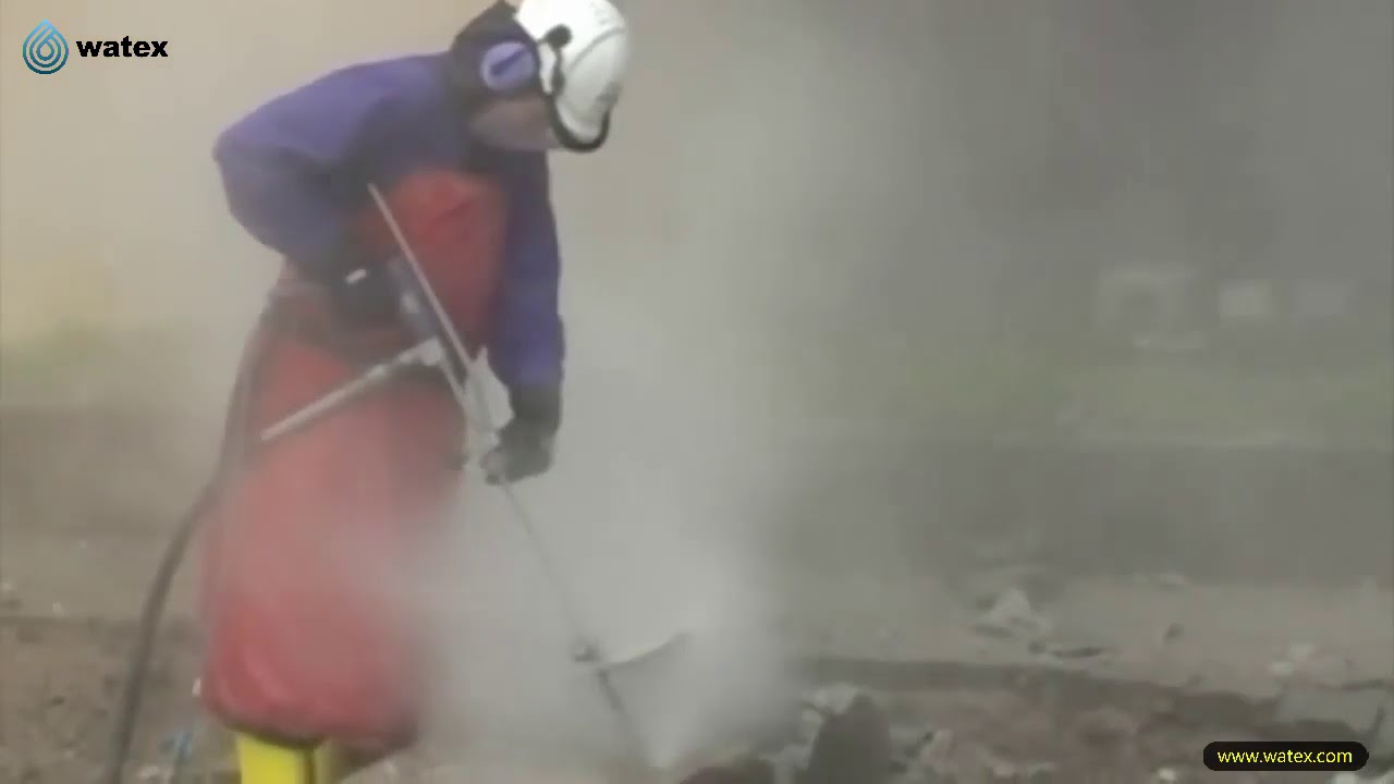 Hydro demolition machine - Use high pressure water more than 40000 psi ...