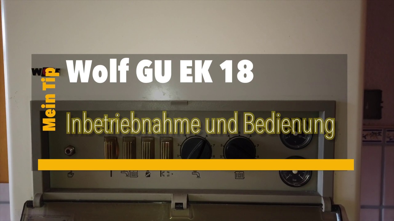Wolf Heizung Warmwasser Einstellen