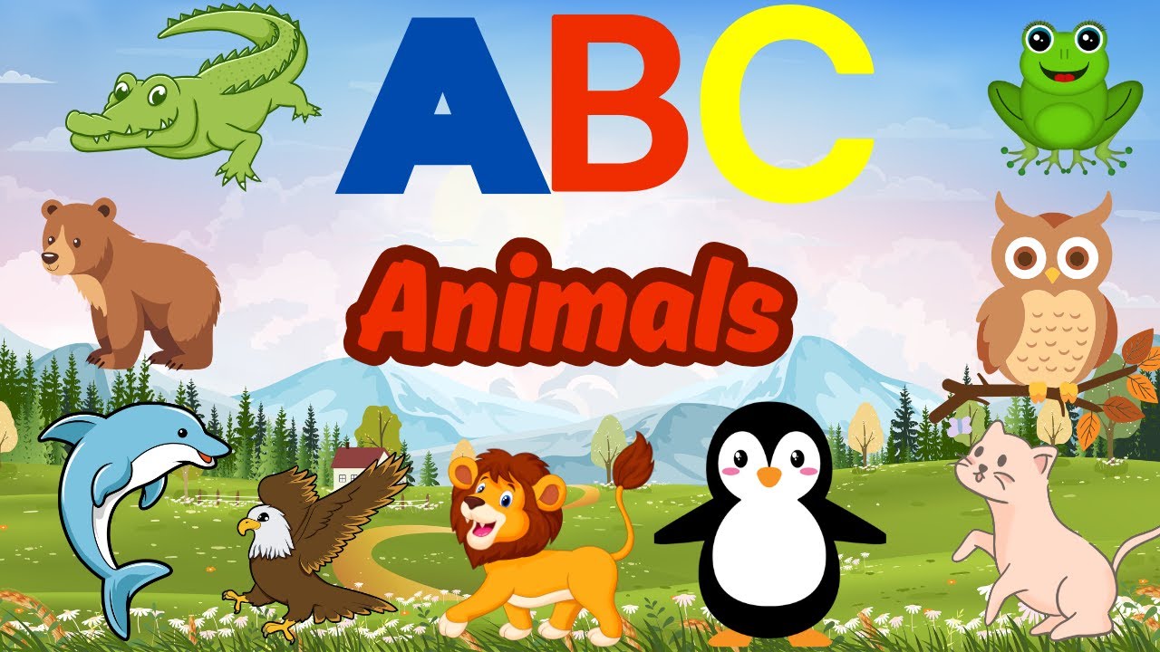 Alphabets Song | ABC Animals Songs | Nursery Rhyme Zootoon Tv - YouTube