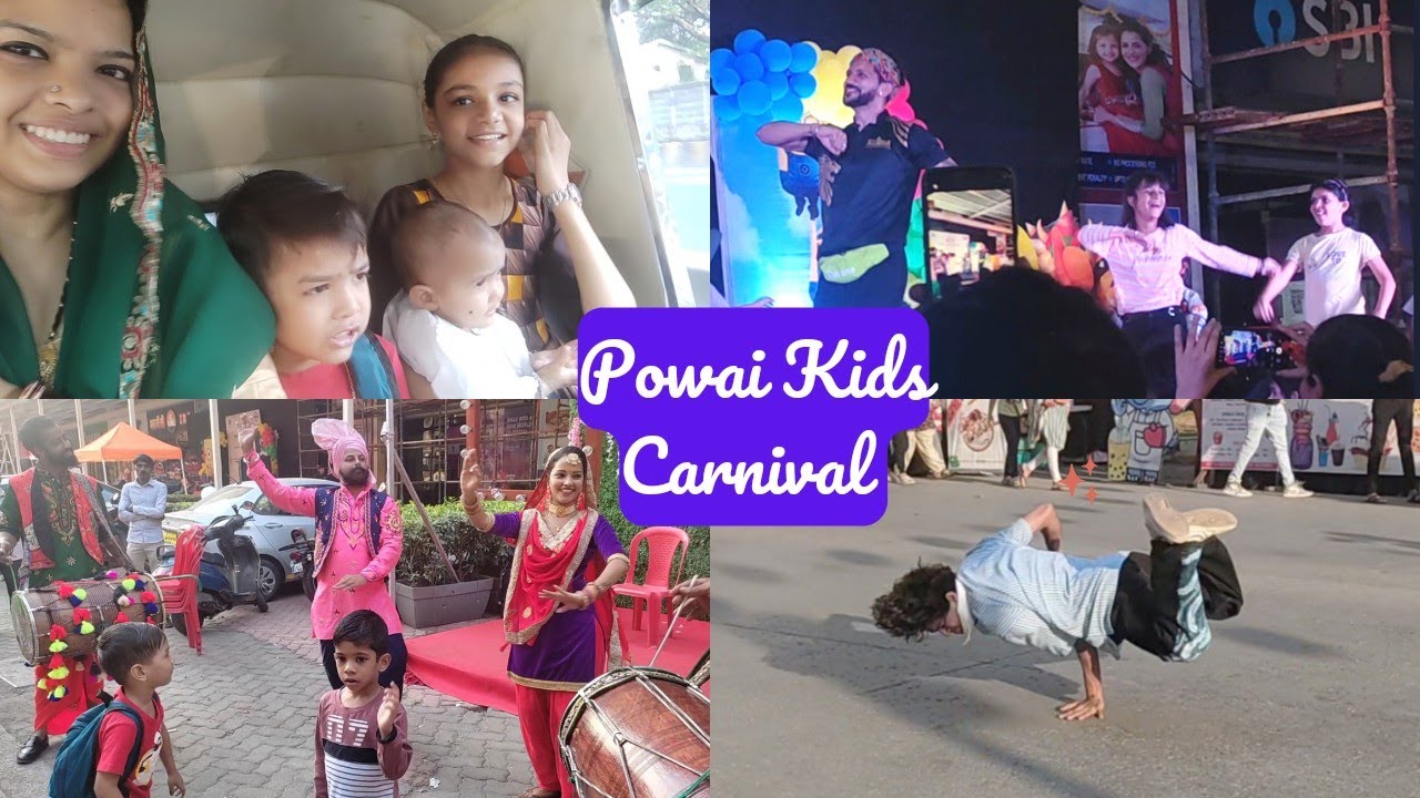 Powai Kids Carnival 2023 @powaiInfo2022 | BBoying | Zumba |Bohot Maza ...